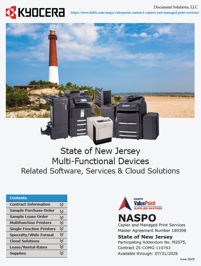 NASPO ValuePoint Contract – Copiers & Managed Print Services - Document ...