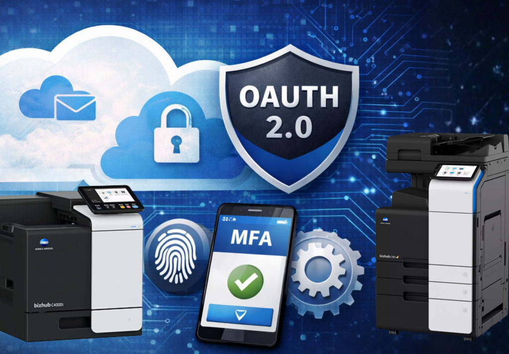 Konica Minolta OAuth Setup for Microsoft 365 Scan to Email